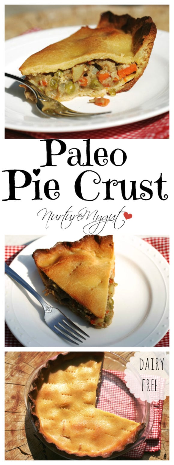 Paleo Pie Crust {Dairy free}