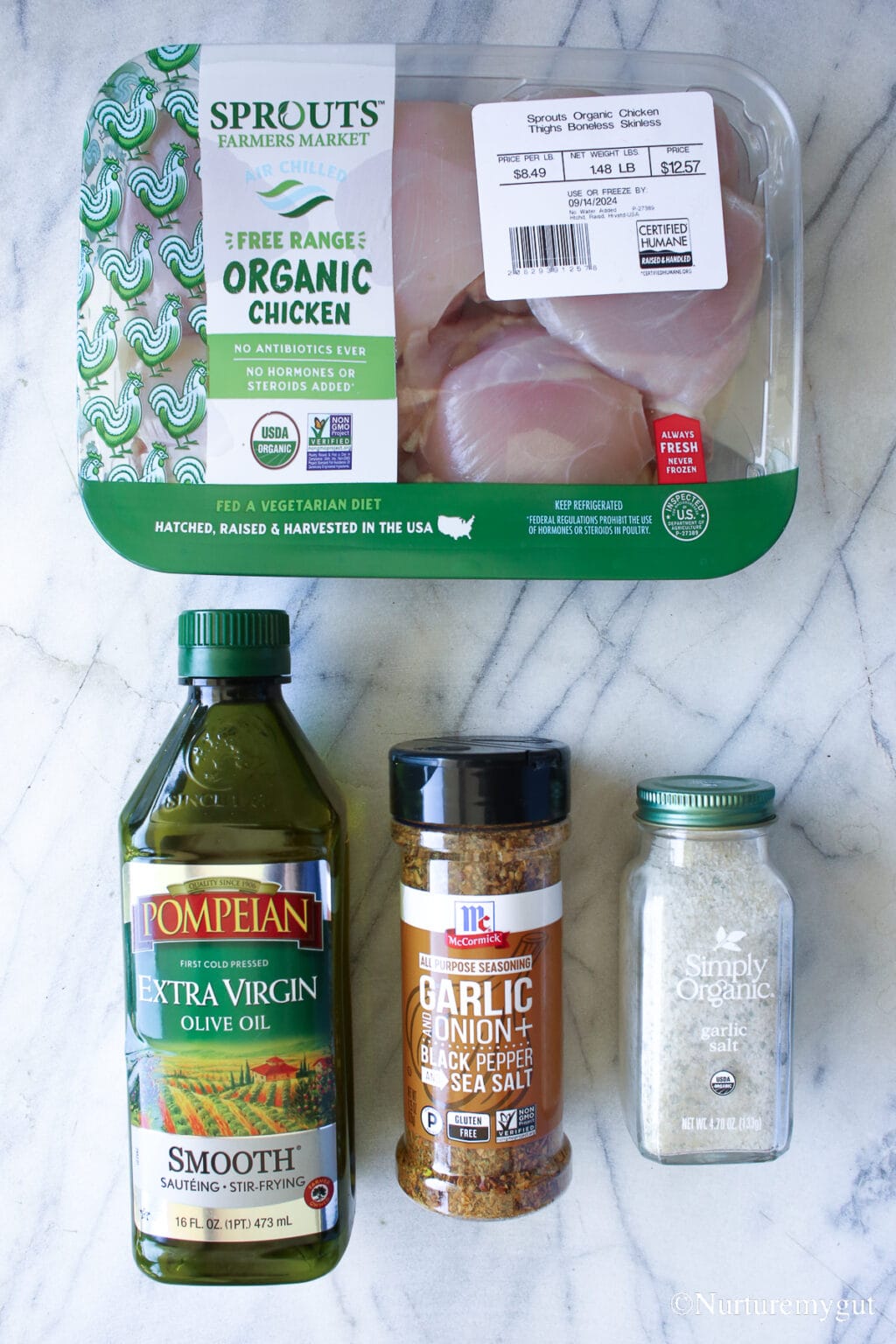 Best Tasting 3-Ingredient Chicken | Nurture My Gut