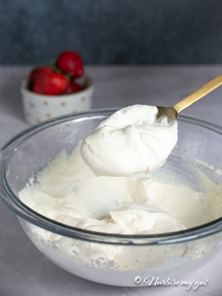 Homemade Whipped Cream Recipe | Nurture My Gut