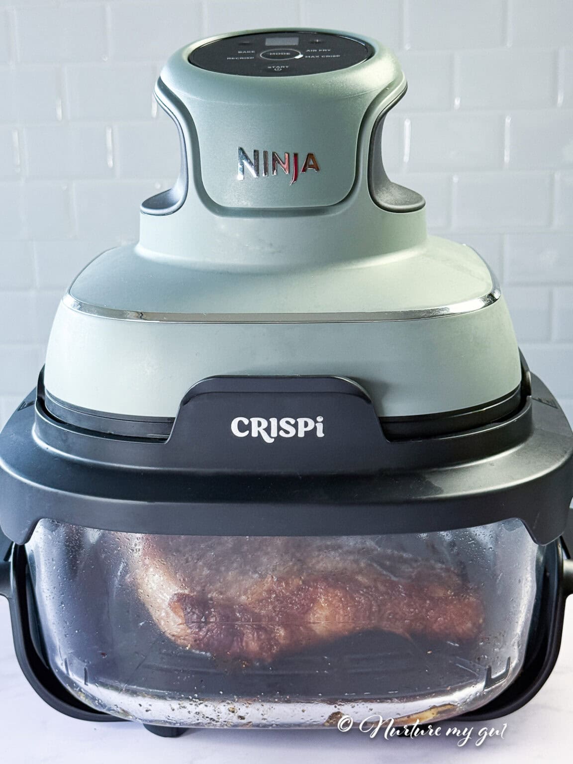 Flavorful Air Fryer Steak {Ninja Crispi Recipe Video} | Nurture My Gut